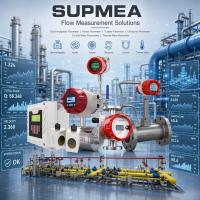 China Supmea Electromagnetic Flow Meter HART Magnetic Vortex Turbine Ultrasonic Coriolis Mass Flowmeter Digital Flow Transmitter for sale