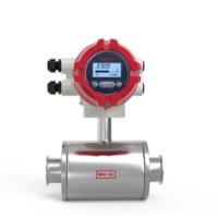 China Supmea LDG-SUP LDG-SUP-A100 Food Grade Electromagnetic Flowmeter Beverage Dairy Magnetic Flow Meter for sale