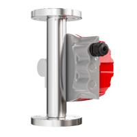 China Supmea LZ-SUP HART 4-20mA LCD Local Indicator Industrial Flowmeter Metal Tube Variable Area Flow Meter for sale
