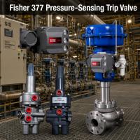 China Fi-sher 377 Pressure-Sensing Trip Valve Pneumatic Emergency Shutdown Fail Safe Control Valve Trip Valve for sale