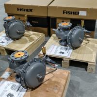 China Fi-sher 1098-EGR Natural Gas Regulator Pilot Operated Pressure Control Valve Industrial Gas Pressure Regulator for sale