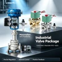 China Masoneilan SVI2-21113111 SVI2-21123121 Smart Digital Valve Positioner with ASCO Solenoid Spool Valves for sale