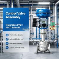 China Masoneilan SVI2-21113111 SVI2-21123121 Smart Digital Valve Positioner with ASCO Solenoid Spool Valves for sale