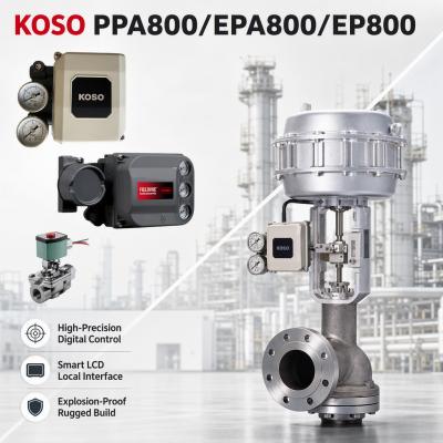 China In Stock KOSO PPA800/EPA800/EP800 Electro Pneumatic Smart Valve Positioner 4-20mA for Pneumatic Control Actuator for sale