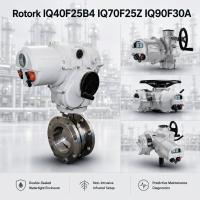China Original Rotork IQ40F25B4 IQ70F25Z IQ90F30A Intelligent Electric Actuator 1000-2000Nm IP68 Motorized Butterfly Valve Controller for sale