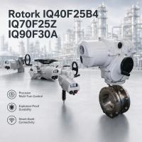 China Rotork IQ40F25B4 IQ70F25Z IQ90F30A Quarter Turn Electric Actuator 1000-2000Nm IP68 for Butterfly Valve Industrial Control System for sale
