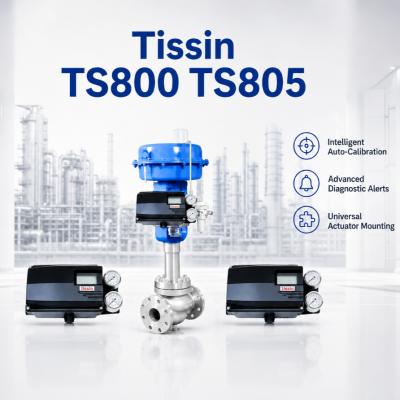 China New Tissin TS800 TS805 Series Smart Valve Positioner HART Digital Control Valve Positioner for sale