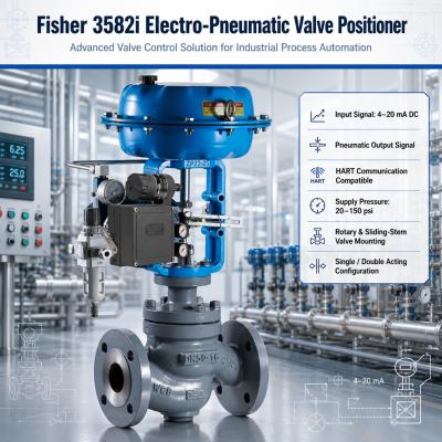 China 3582i Electro Pneumatic 4-20mA I/P Converter Control Valve Positioner for sale