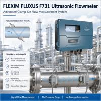 China FLEXIM FLUXUS F731 Clamp-On Ultrasonic Flow Meter with Non-Intrusive Flow Measurement and Bidirectional Capability for Wide Pipe Size Range for sale
