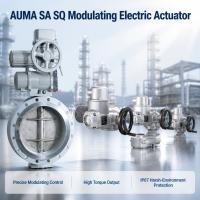 China AUMA SA SQ Modulating Electric Actuator,4‑20mA Signal High Precision for Pipeline Automation Power Plant Industrial Valve for sale