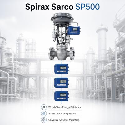 China Brand New Spirax Sarco SP500 HART Smart Positioner 4-20mA Electro-Pneumatic Controller Matches Chongqing Chuanyi Actuator for sale