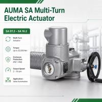 China AUMA SA Electric Multi Turn Valve Actuator Motorized Valve Actuator Industrial Valve Automation Gate Valve Actuator for sale