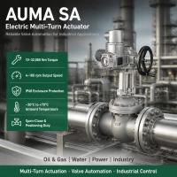 China AUMA SA Multi Turn Electric Actuator Motor Operated Valve Actuator Industrial Valve Actuator Gate Valve Automation for sale