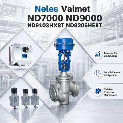 China Original Neles Valmet ND7000 ND9000 ND9103HX8T ND9206HE8T Smart Pneumatic Digital Valve Positioner Controller for Petrochemical Oil Gas Industry for sale