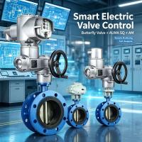 China AUMA SQ 05.2-14.2 Part-Turn Actuator with AM 01.1 Controls SFC Safe End Position Feedback Valve for sale