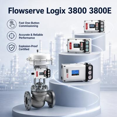 China New in Stock Flowserve Logix 3800 3800E Digital Pneumatic Valve Positioner Control Valve Spare Parts for sale