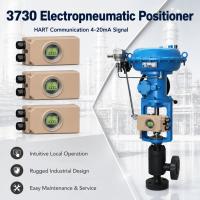 China 3730 HART digital positioner 4 20mA pneumatic actuator controller for industrial control valves for sale