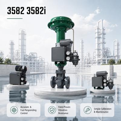 China 3582 3582i Pneumatic Electro Pneumatic Valve Positioner for Linear Actuator Industrial Automation System for sale