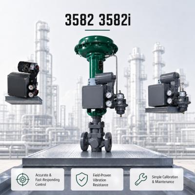 China 3582 3582i Pneumatic Electro Pneumatic Valve Positioner for sale