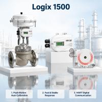 China Logix 1500 Intelligent Digital Valve Positioner HART Protocol 4 20mA Pneumatic Control Valve Accessory Oil Gas Industry for sale