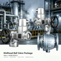China AUMA SQ 14.2 Part-Turn Actuator 800-2400Nm High Torque Open-Close Valve Actuator IP68 Industrial for sale