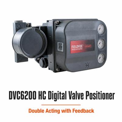 China DVC6200 HC Digital Valve Controller Double Acting Valve Positioner with Feedback for sale