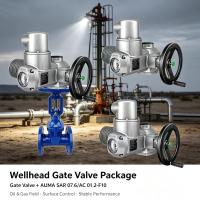 China High Quality AUMA SAR 07.6/AC 01.2-F10 Multi-Turn Electric Actuator for Modulating Valve Control 30-60Nm for sale