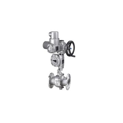 China DIN Standard Aluminum Alloy Electric Valve Actuator with Handwheel for Multi-turn Electric Actuator Control for sale
