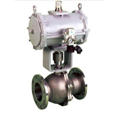 China Flanged RF Connection Straight Through Ball Valve 301K Type Fluid Resistance for sale