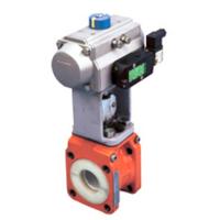 China 301R Acid Resistant Wafer Ball Valve Tight Shut Off Seat Leakage CE Certification for sale