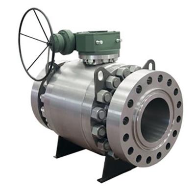 China VB2 VB3 Trunnion Ball Valve High Strength Soft / Metal Seating Material for sale