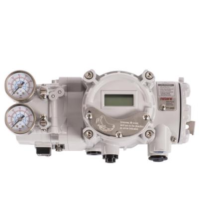 China Eccentric Rotary Plug Control Valve Positioner / Smart Valve Positioner 5 Pressure Sensors for sale