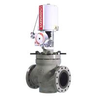China 150 - 600 Pressure  Globe Control Valve With NT 3000 Positioner Long Stroke Length for sale