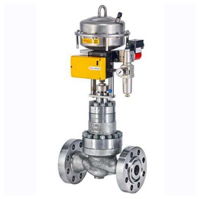 China PTFE Soft Seat Material Control Valve Positioner DN 25 - 200 NPS 1 - 8 for sale