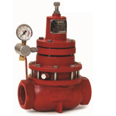 China Pneumatic actuator differential pressure regulator ACU 230 SGT Kimray regulator apply to control valves for sale