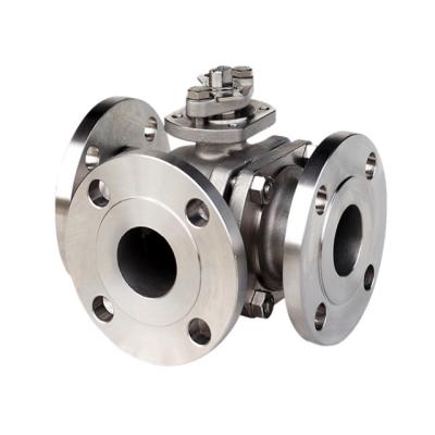 China Flanged End SS316 V Port Fluids Asme Control Ball Valves for sale