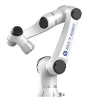 China Collaborative robot arm with 6 axis Hans E5 and use for welding and grinding of mig welding robot for sale
