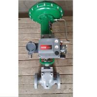 China Control Valve Of Easy-e ET For High Process Temperatures As Globe Valve With Globe Or Angle Valve Body for sale