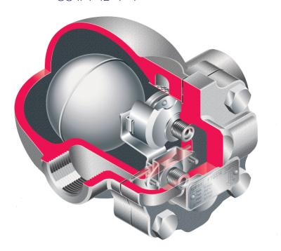 China FTGS14 Ball Float Steam Trap Spirax Sarco Screwed Ball Type Steam Trap for sale