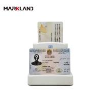China MCR3521 USB Contact Smart Card Reader ISO7816 - 405g Weight, 50K Insertions, 95x65x98mm Compact Design for sale