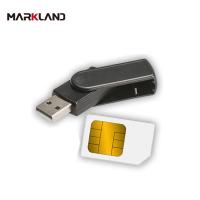China SCM MCR3500 SIM SAM USB Dongle Smart Card Reader - 49x18.3x13mm ID-000 Contactless Token with USB 2.0 Interface for sale