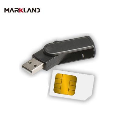China SCM MCR3500 SIM SAM USB Dongle Smart Card Reader - 49x18.3x13mm ID-000 Contactless Token with USB 2.0 Interface for sale
