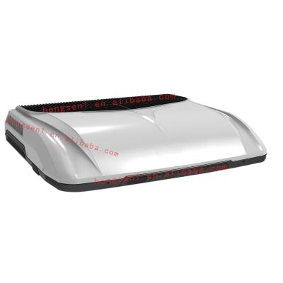 China POKKA Roof Top 12 Volt Air Conditioner Auto AC DC Mini Compressor Truck Air Conditioner for sale