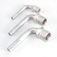 China POKKA R134 Pipe Ac Hose Fitting Aluminum Joint R134A Outer Thread Connector for sale