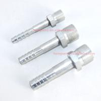 China POKKA R134a Pipe Aluminum 3'' 4'' 5'' Car Ac Pipe Joint Straight Outer Thread Connector for sale