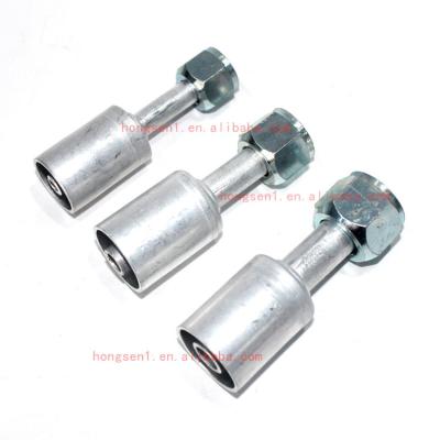 China POKKA R12 Joint Ac Hose Aluminum Joint With R12 Aluminum Sleeve or 3'' 4'' 5'' 180 Degree for sale