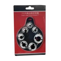 China POKKA 7pcs Fuel Line Disconnect Tool Set Car air Conditioner Ducts Removal Tool for sale