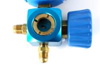 China POKKA Universal Single Low Pressure R134A Refrigeration Pressure Manifold Gauge for sale