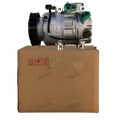 China POKKA Auto Car 12V Air Conditioner AC Compressor for Hyundai Santafe 2.4L 2009-2016 for sale