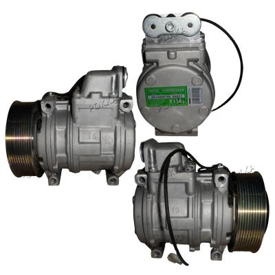 China POKKA 8044A ACTORS ATEGO 24V 9PK 10PA15C Auto Car Ac Compressor for Mercedes-Benz Truck for sale